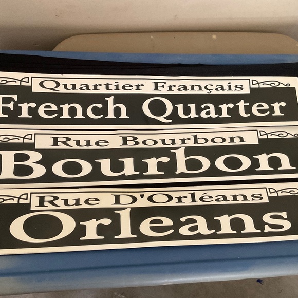 Other | New Orleans Paper Street Signs | Poshmark